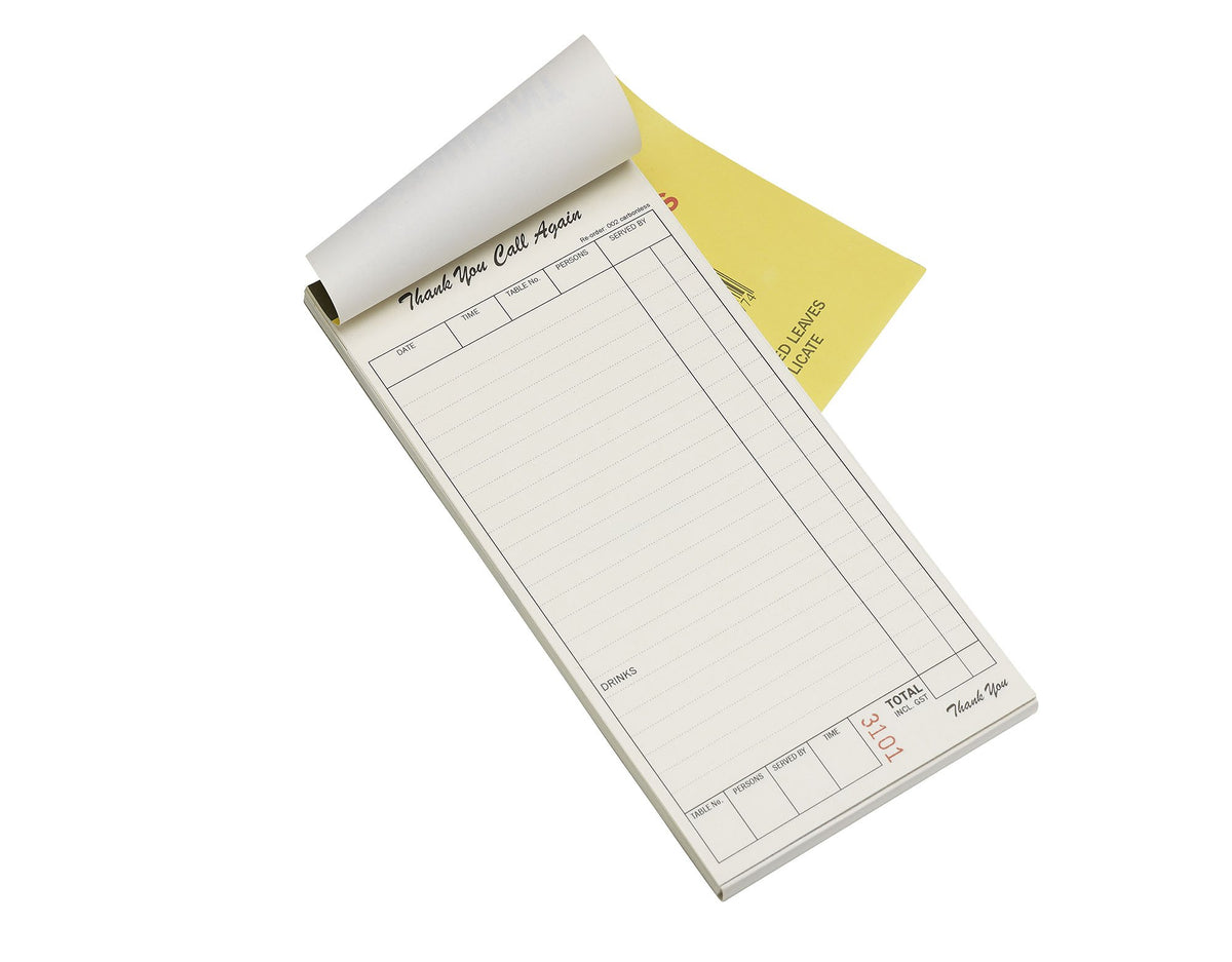 Docket Book DB002 Large Duplicate Carbon (10 Pack) (Each) – Packaging ...