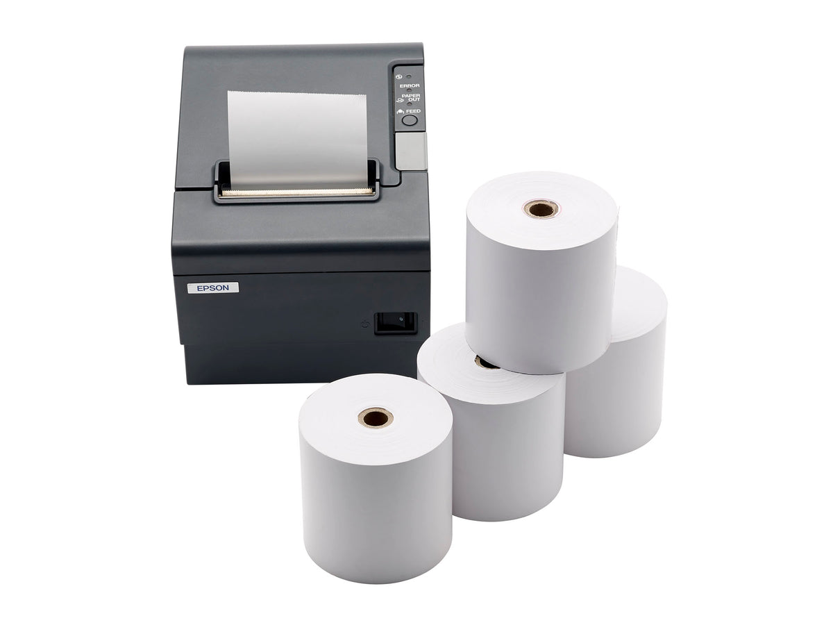 Cash Register Roll Thermal (80mm x 80mm) (Carton 24) (Each) – Packaging ...
