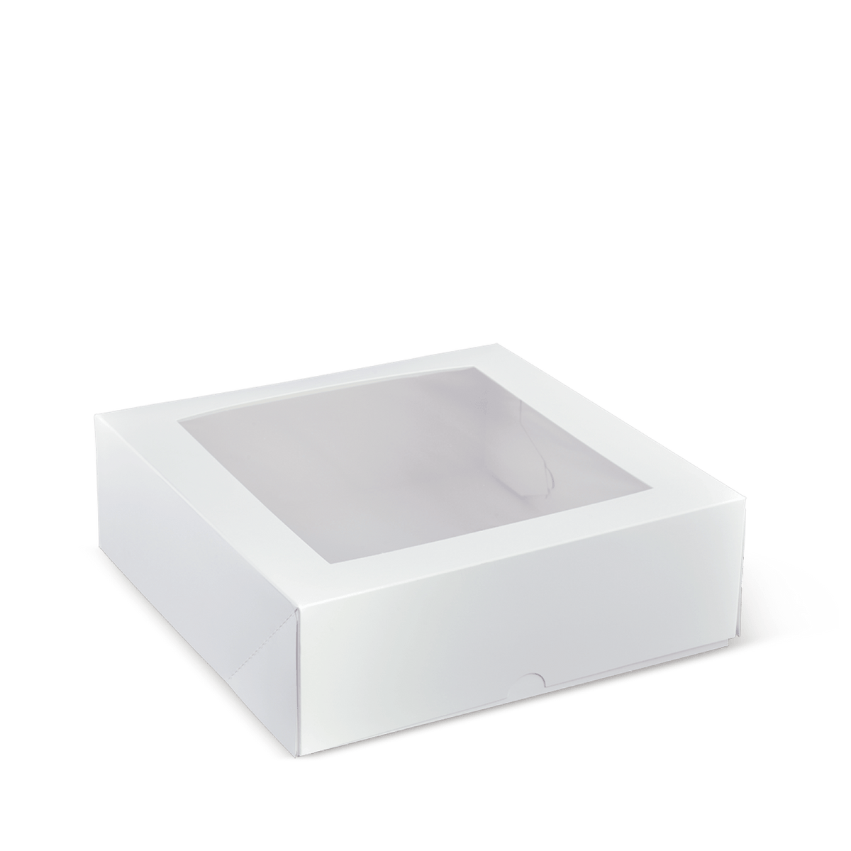 Patisserie White Window Box 9" Square (Carton 200) (Each) – Packaging ...